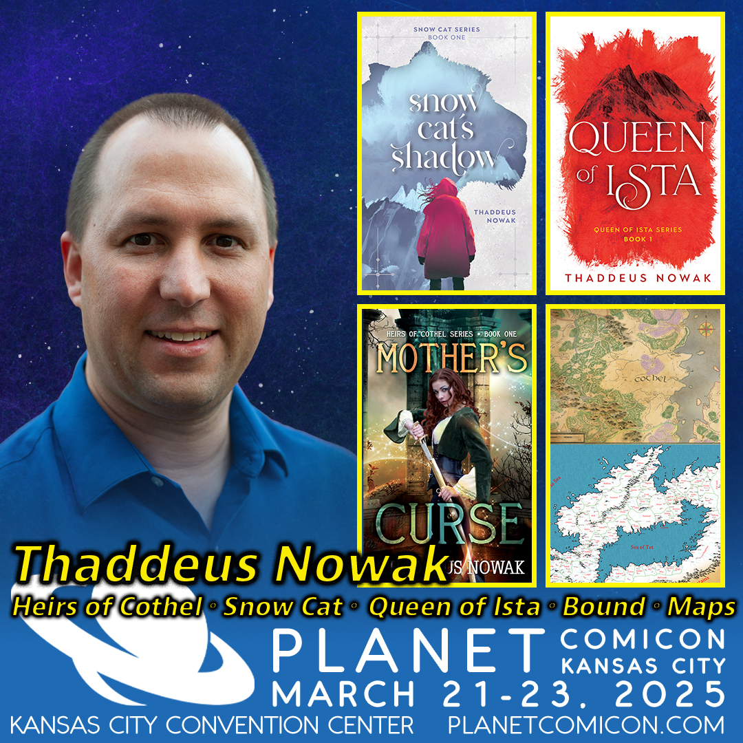 Planet Comicon 2025 - Thaddeus Nowak